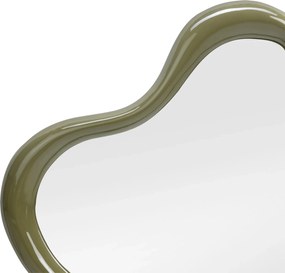 Nástěnné zrcadlo Izzi 83 cm světle zelené