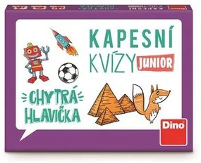 Dino Kapesní kvízy JUNIOR Chytrá hlavička