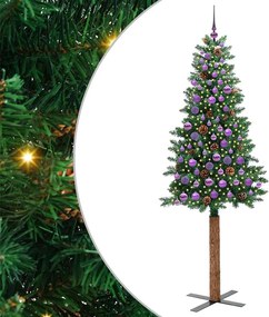 Úzký vánoční stromeček Zelená 210 cm 3394883