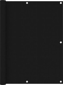 vidaXL Balkónová zástěna 120 x 300 cm oxfordská látka [134956] Barva: Černá