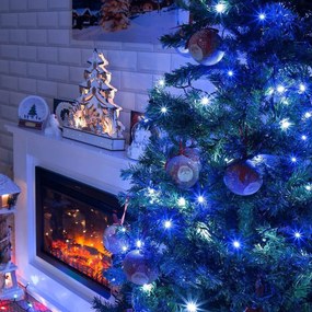 Vánoční světýlka vnitřní modré 300 LED