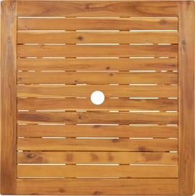 vidaXL Skládací zahradní stůl 70 x 70 x 75 cm masivní akáciové dřevo [46348]