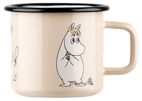 Smaltovaný plecháček Snorkmaiden Beige 3,7 dl Muurla