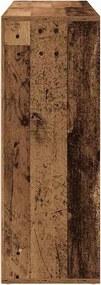Servírovací skříň 2 ks Staré dřevo 60 x 31 x 84 cm 3334302