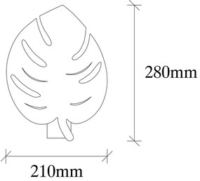 Černé nástěnné svítidlo Sivani – Opviq lights