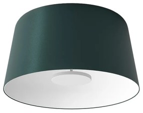 Linea Lihgt CA052DGBMDI Delfi_S, moderní stropní svítidlo, 20W LED 2700K, tyrkysová, průměr 45cm