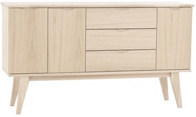 ROWICO Dřevěný příborník FILIPPA 150x40 cm světlý 113786