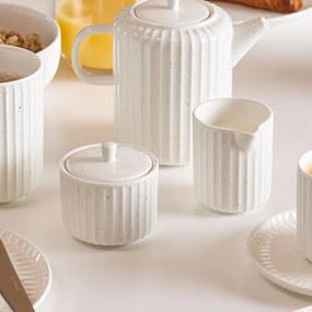 Set cukřenky a konvičky na mléko Ora Gloss – Salt&amp;Pepper