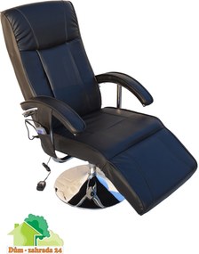 Masážní křeslo Relaxo černé