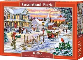 Castorland 105274-2 Puzzle Vánoční strom se blíží / 1000 dílků / od 9