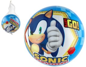 Míč Ježek Sonic nafouknutý 23cm v síťce