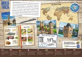 Trefl - Stavebnice - BRICK TRICK Travel: Big Ben L / 290 dílů / věk 7+