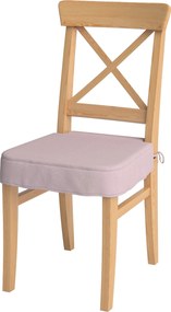 Sedák na židli IKEA Ingolf barva růžová látka pletený vzor