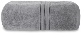 Froté osuška Rondo šedá, 70x140 cm