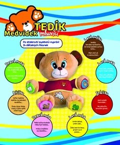 TEDDIES Medvěd Tedík 30 cm / Plyš / Česky mluvící / 12m+