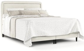 Krémová boxspring postel 140x200 cm Dove – Maison de Rêve