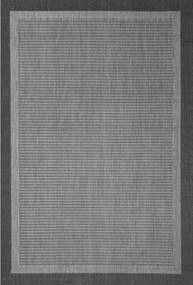 BE Koberec Eqos 0001GREY - šedý obdélníkový Rozměr: 40x60 cm