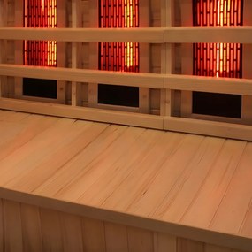 BPS-koupelny Kombinovaná sauna 2v1  - Infrasauna + finská sauna 150x150, 4-5 osob