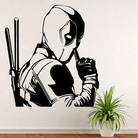 Deadpool pst - vinylová samolepka na zeď 80x74cm