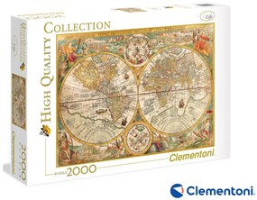 Clementoni - Puzzle 2000 Mapa Antic