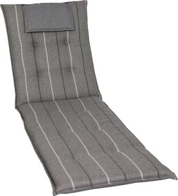 Go-De Textil Go-De Zahradní poduška, oboustranná. (podsedák na lehátko, šedá)