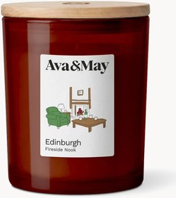 Vonná svíčka Edinburgh (černý pepř, levandule a vetiver)