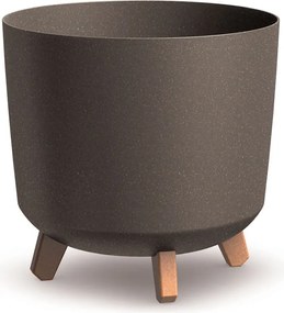 PRO Květináč GRACIA TUBUS ECO WOOD kávový 29,8cm