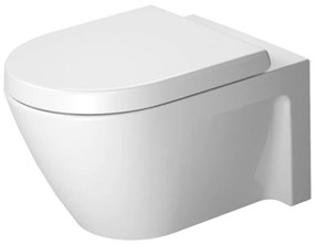 Duravit Starck 2 - Závěsné WC, 4.5 l, 37 x 54 cm, bílé 2534090000