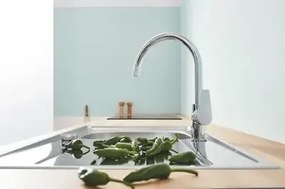 Grohe BauEdge - Dřezová baterie chrom