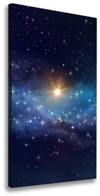 Wallmuralia Vertikální Foto obraz na plátně Hvězdné nebe 50x100