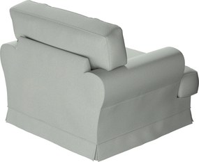 Potah na křeslo IKEA Ekeskog barva modrá látka pletený vzor