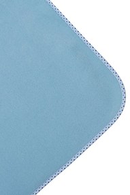 Dětská fleecová deka New Baby 100x75 modrá hvězdičky