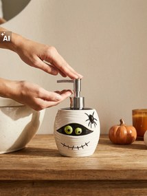 Sinsay - Dávkovač na mýdlo s halloweenským motivem - bílá