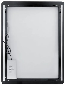 Nimco Černé LED zrcadlo 800x600 ZPC 42003-90