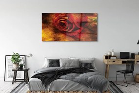 akrylový obraz rose picture 140x70 cm