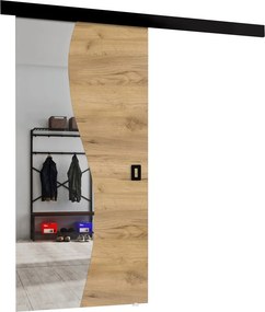Posuvné dveře s krycí lištou FALA 100 dub Craft zlatý