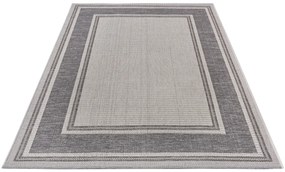 Hanse Home, Kusový koberec Clyde 105910 Cast Beige Grey – na ven i na doma, 76x150, šedá, chodba / předsíň