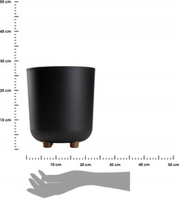 Plastový květináč na nožičkách Terra - výběr z 6 provedení