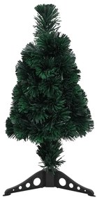 328442 vidaXL Umělý úzký vánoční stromeček se stojanem 64 cm optické vlákno