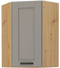 Kuchyňská Skříňka LUNA CLAYGREY/ARTISAN 60X60 GN-90 1F (45°)