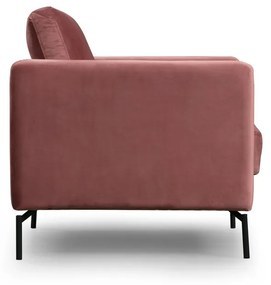 Designové křeslo Laisha růžové
