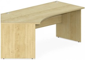 Artspect 102-N2211-L - Stůl pracovní, podnož  210x110cm - Bílá