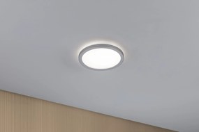 Paulmann 71004 Atria Shine, matně chromové stropní svítidlo s korónou, 11,2W LED 4000K, průměr 19cm