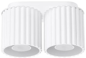 Sollux  SL.1780 - Bodové svítidlo AURA 2xGU10/10W/230V bílá SL.1780