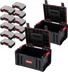 Qbrick System Pro+two TOOLBOX2.0+5xTWO Organizer Multi box x2