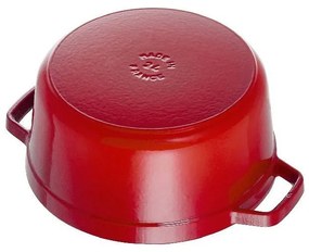 Staub Cocotte hrnec kulatý 30 cm/8,35 l višňová, 1103006