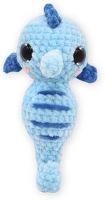 Vali Crochet Háčkovaný Mořský Koník Barva: Modrá (80327)