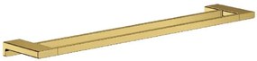 Hansgrohe AddStoris - Držák ručníků dvojitý, délka 650 mm, leštěný vzhled zlata 41743990
