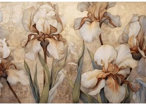 Postershop Fototapeta vliesová: Nature Flowers Modern Iris - 104x70,5 cm