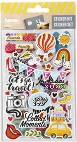 Hama Sada samolepek mix designů / Samolepky / papír / vícebarevné
